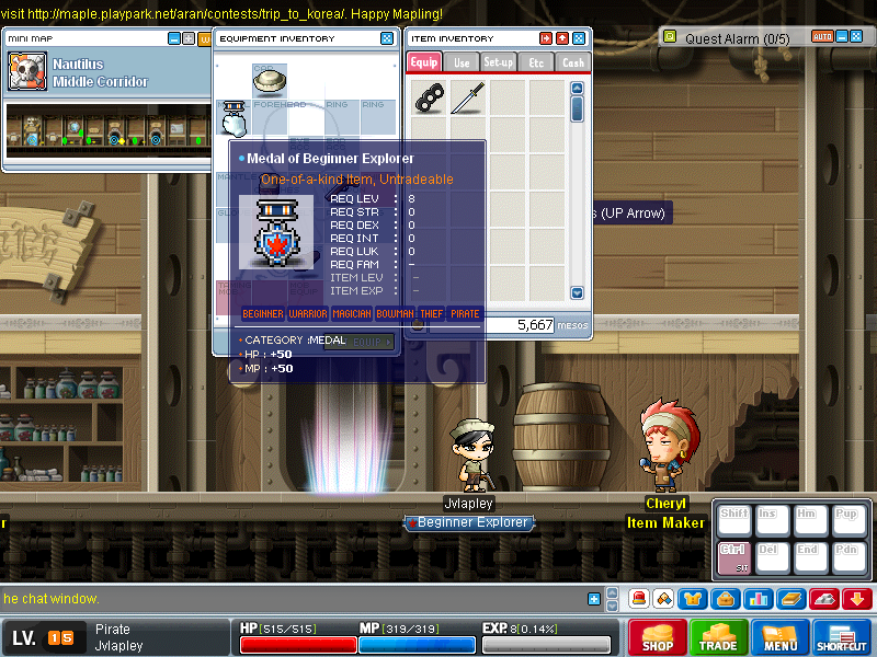 MapleSea - Screenshot