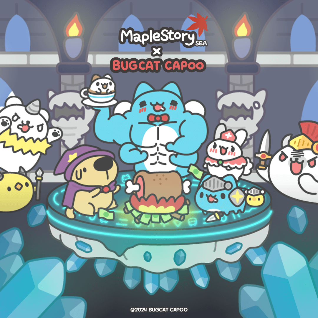 BUGCAT CAPOO x MapleStorySEA Season 2