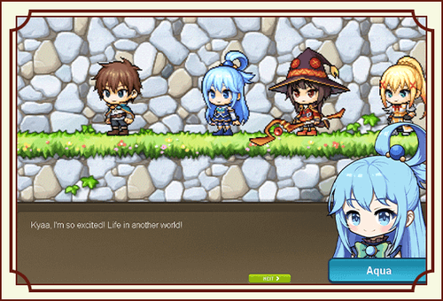 MapleStorySEA X KONOSUBA