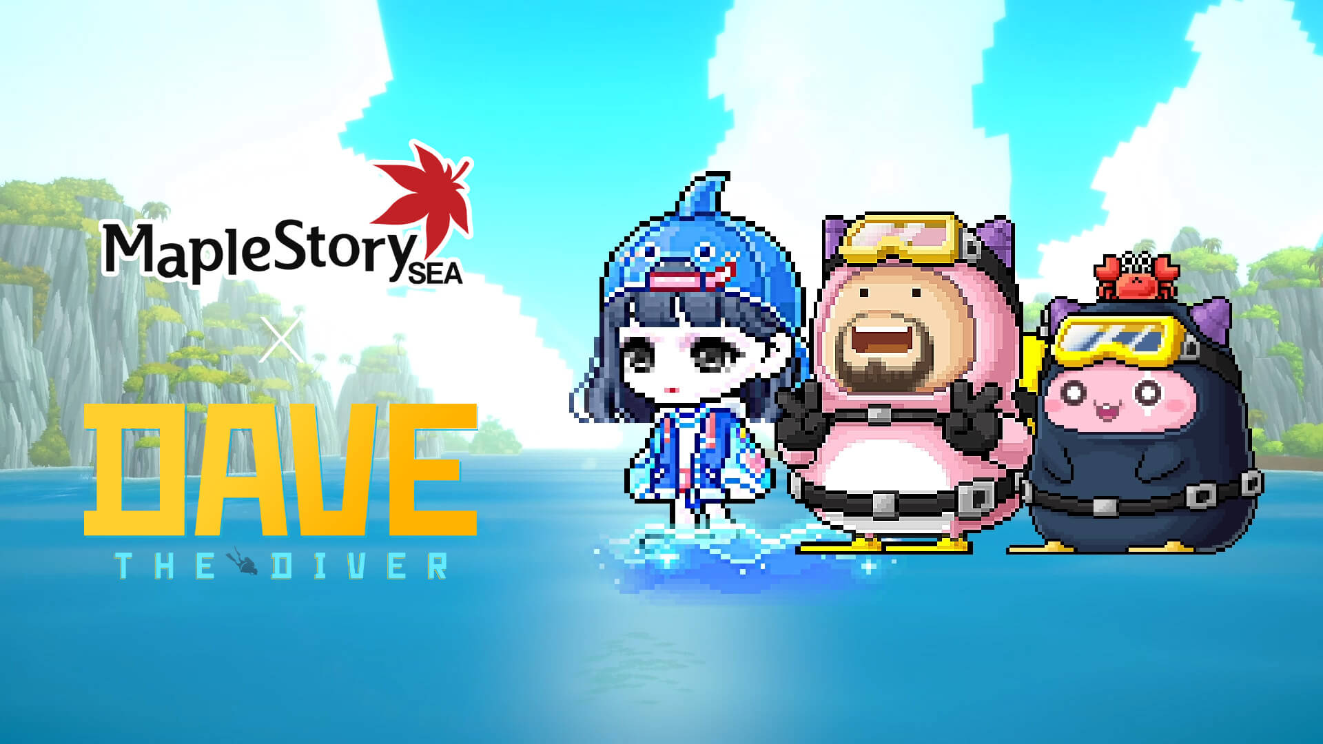 MapleStorySEA X DAVE THE DIVER